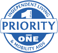 Priority One Independent Mobility & Living Aids logo